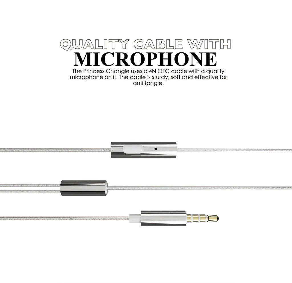Tangzu Princess Changle, In-Ear Monitors with Microphone: Hifi in Ear ...