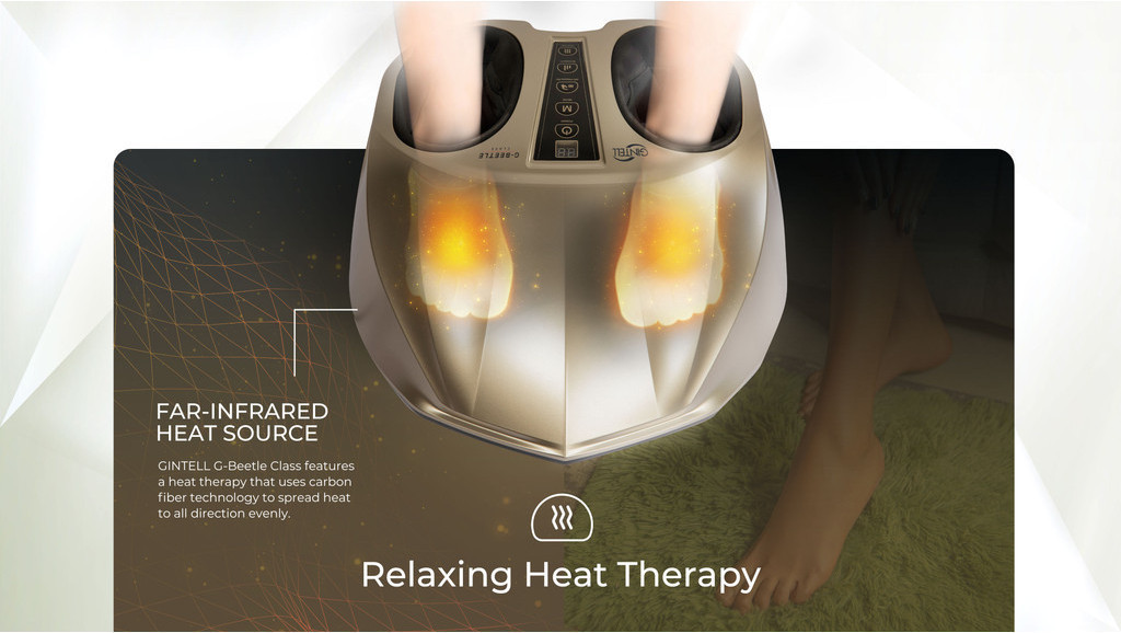 GINTELL G-Beetle Class Foot Massager | Shopee Malaysia