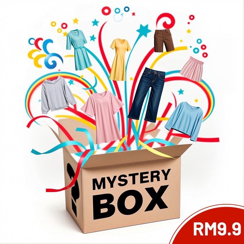 Free Mysterious Gifts Mystery Box Lucky Bag Baju Raya | Shopee Malaysia
