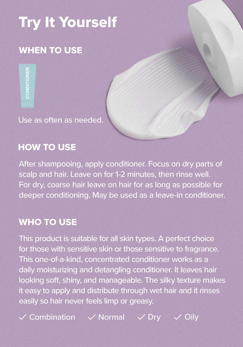 Paula's Choice Smooth Finish Conditioner - tames frizzy hair | Shopee ...