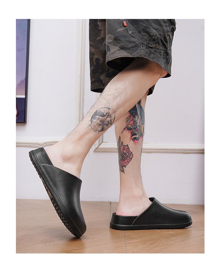 Raya Summer Men's Cave Shoes Men's 2024 New Heel-less Shoes Baotou Half ...