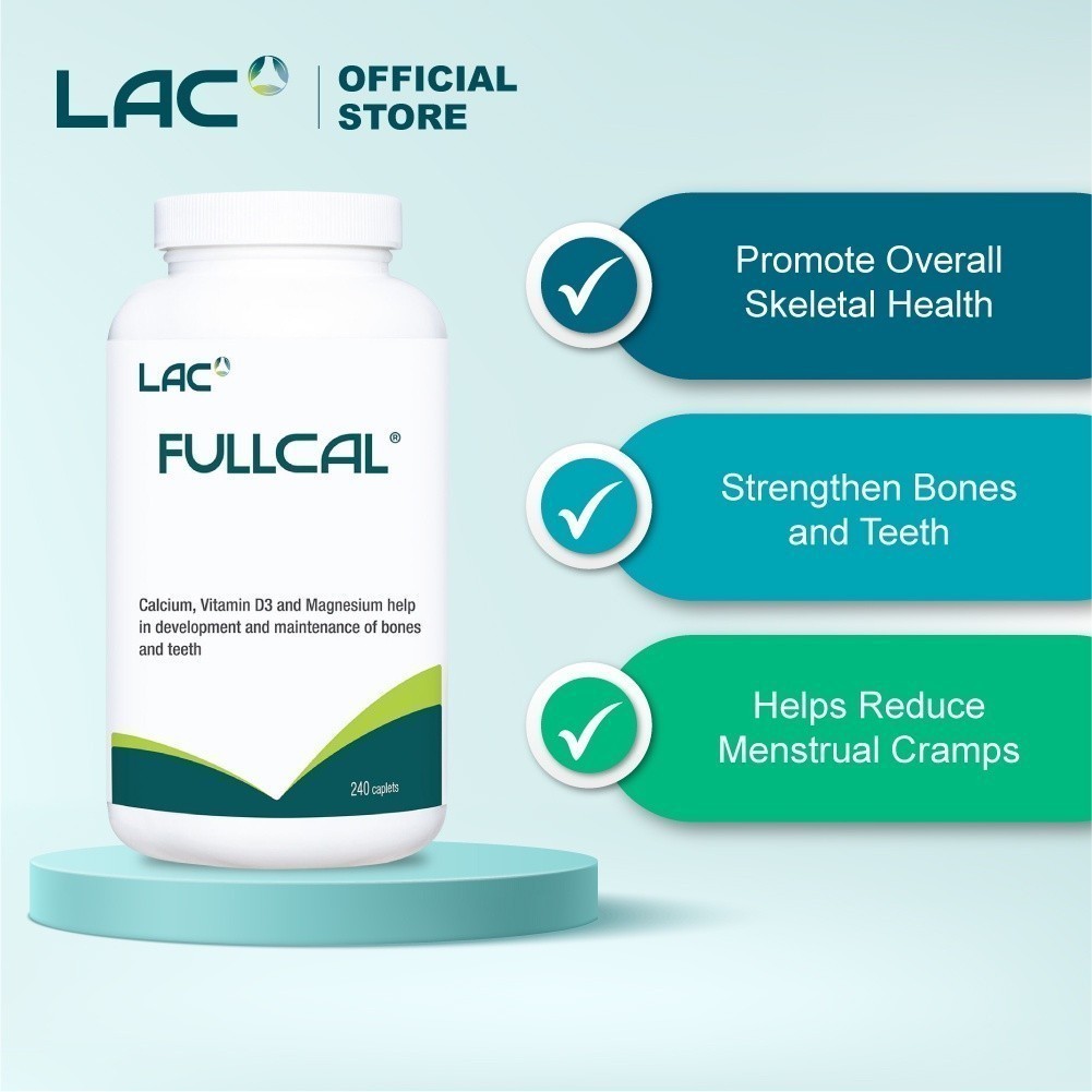 [Expiry Jun 2028] LAC FullCal (240 Caplets) 01404190 | Shopee Malaysia