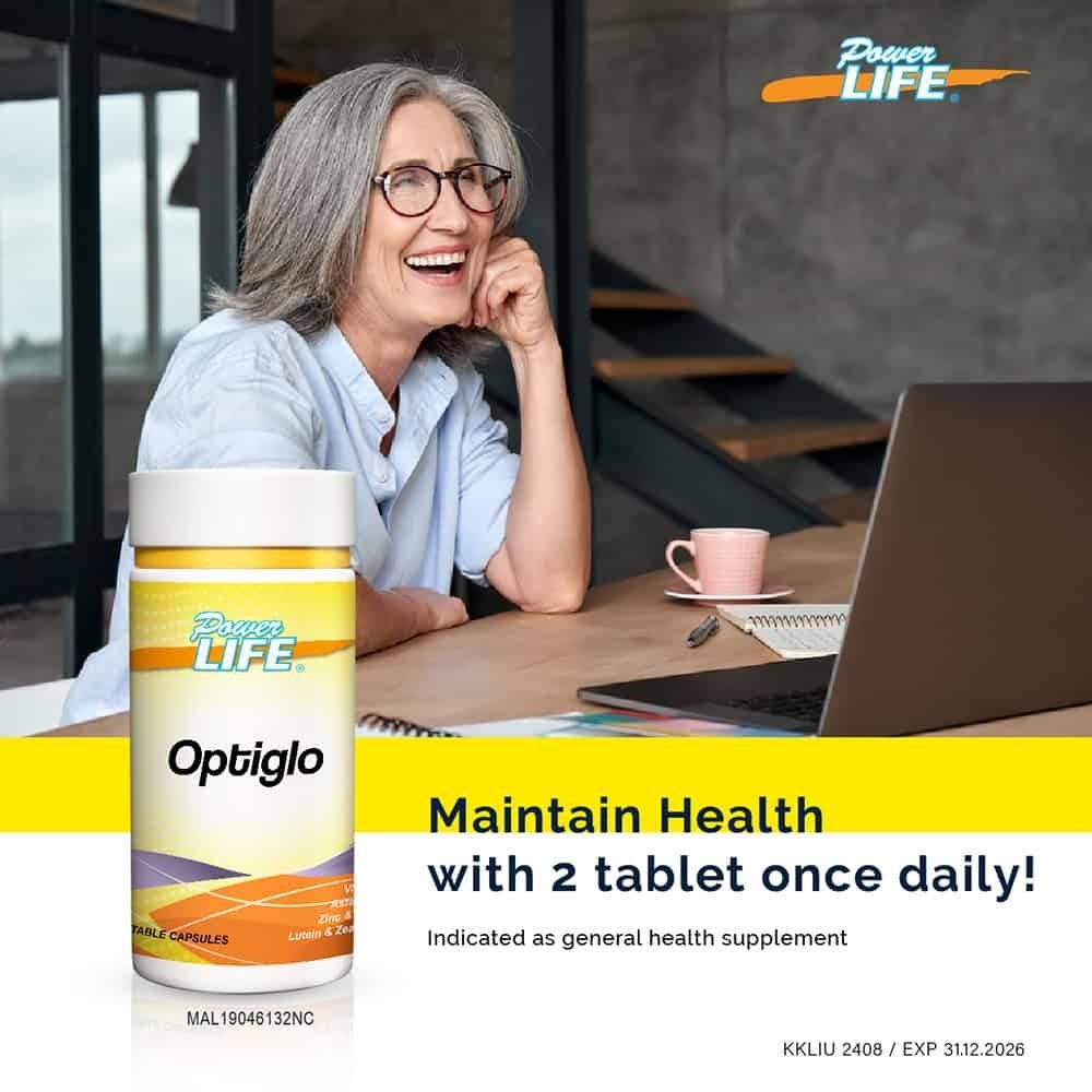 Alpro Pharmacy Exclusive - Powerlife Optiglo 60s | Shopee Malaysia