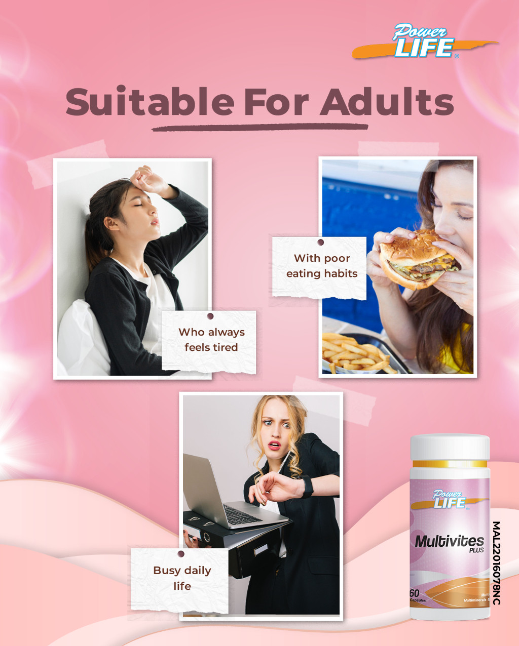 Alpro Pharmacy Exclusive - Powerlife Multivites Plus 60s | Shopee Malaysia