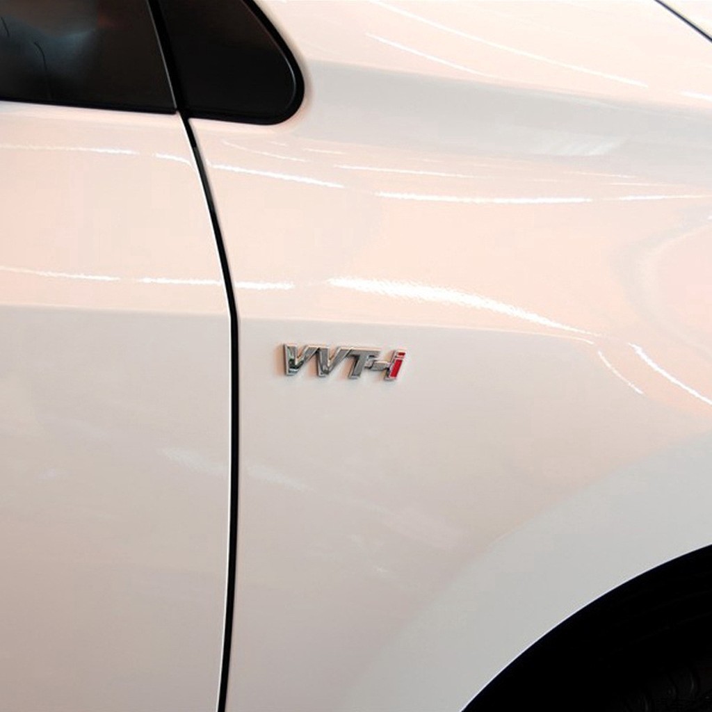 Toyota Corolla modified emblem VVT-I metal logo new and old Corolla ...