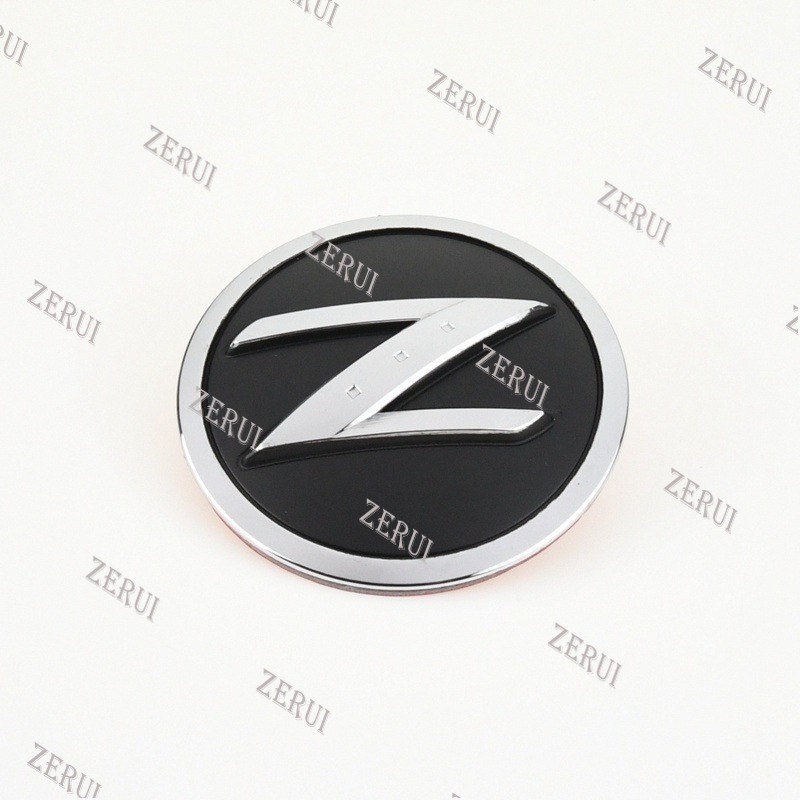 ZR For 3D Car Sticker FAIRLADY 350Z 370Z Logo Emblem Badge Front Grille ...