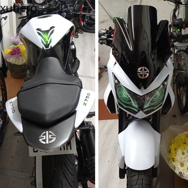 Kawasaki 3D Badge Emblem Sticker Motorcycle Body Decoration Decal For ...