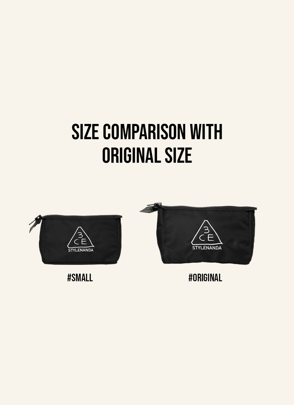 3CE Pouch Small | Shopee Malaysia
