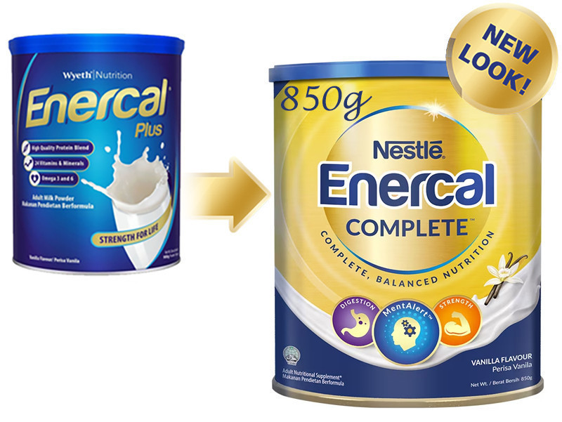 Enercal Complete Vanilla (850g / 400g) | Shopee Malaysia