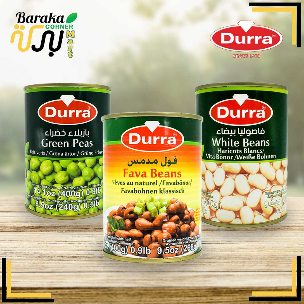 Durra Foul Medammes Broad Beans fava beans Green Beans / white beans ...