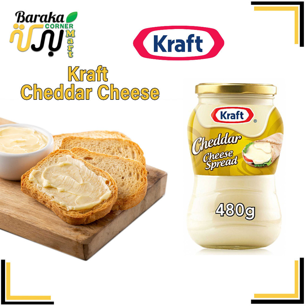 Kraft Cheddar Cheese Spread Original 100g/190g/140g/230g/480g/870g/440g Squeeze | Shopee Malaysia