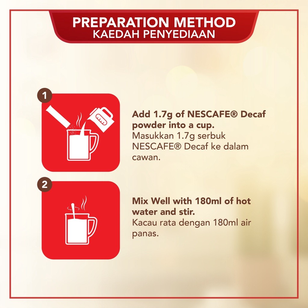 NESCAFE DECAF Sticks - 1.7g (Carton) | Shopee Malaysia