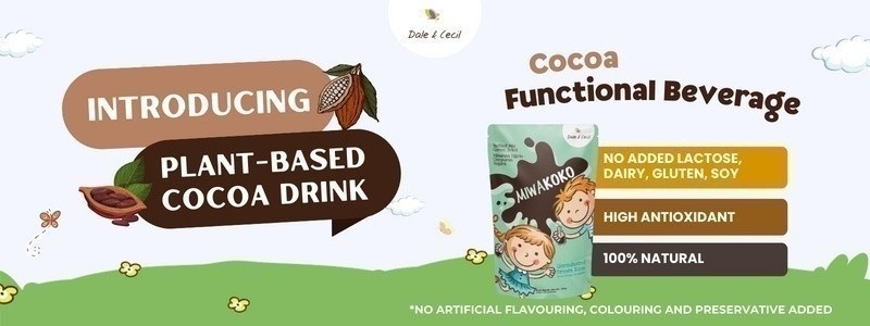MIWAKOKO Chocolate Plant Milk (33g x 10's x 6) [Exp 19 Dec 2027] High ...