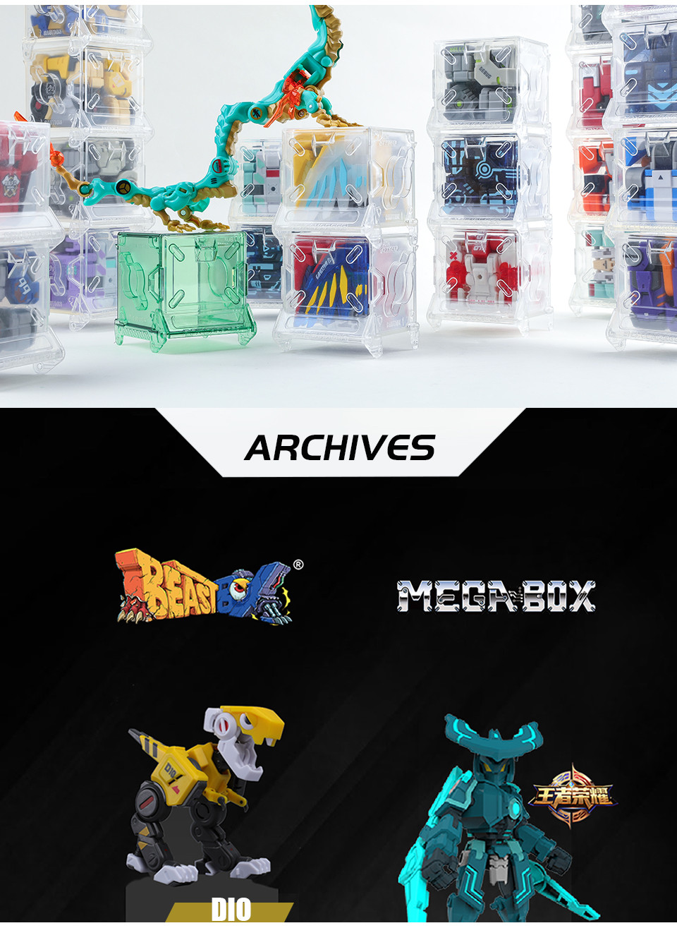 52TOYS MEGABOX MB-14 Chinese Dragon-Azure Dragon Mecha Deformation ...