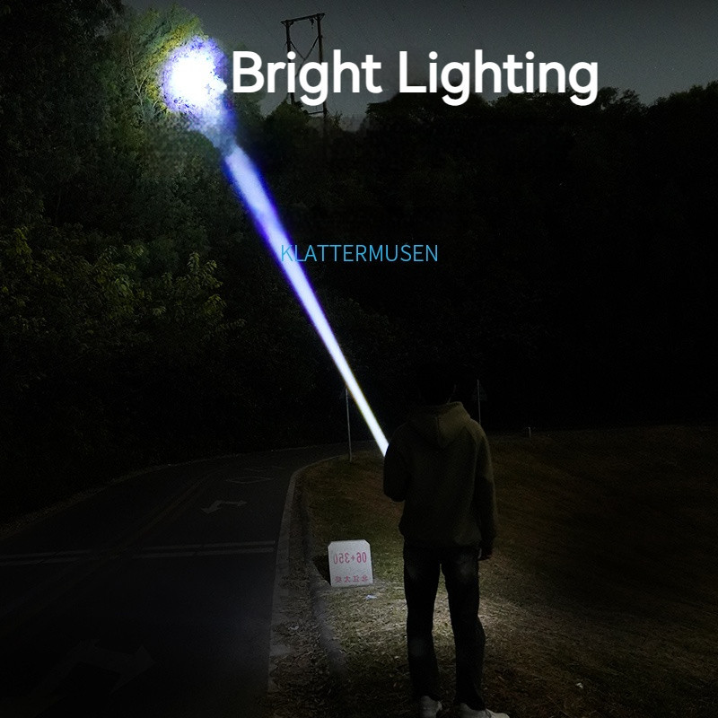 Smiling Shark SD7163 Super Bright Torch Light Led M60 6000LM 18650 ...