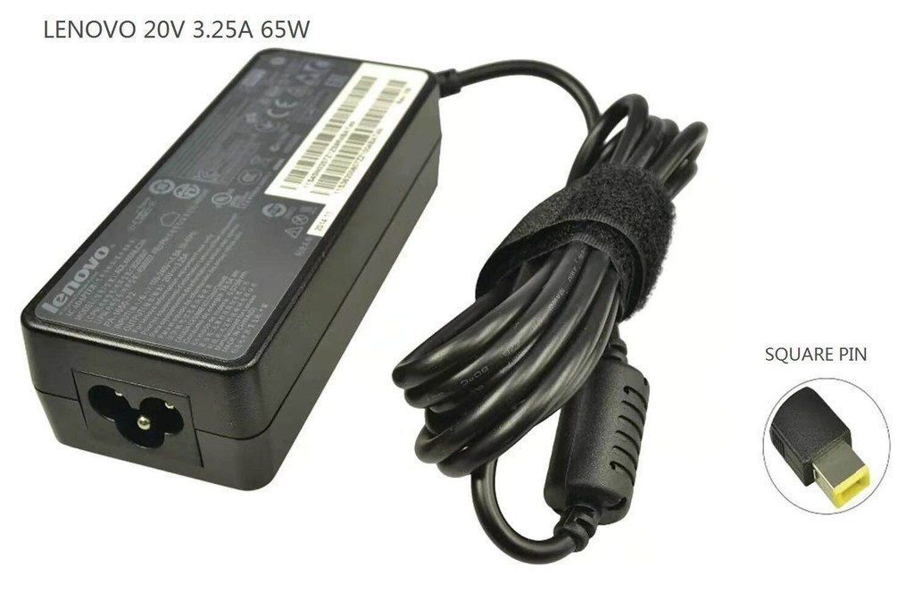 LENOVO 20V 2.25A 45W 3.25a 65w 4.5A 90W Yellow Square Yoga Ideapad ...
