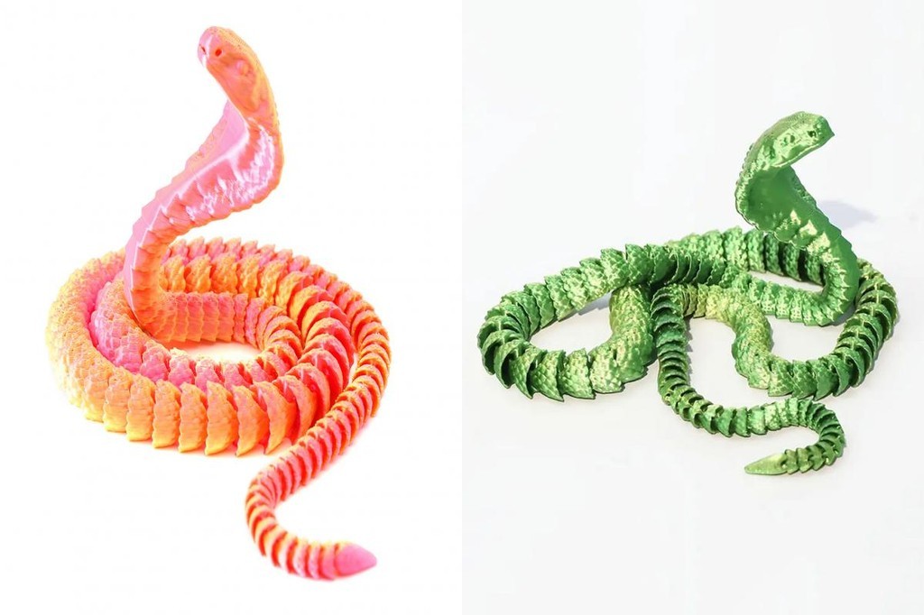 Educational Snake Model Articulated Snake Model Articulated Snake ...
