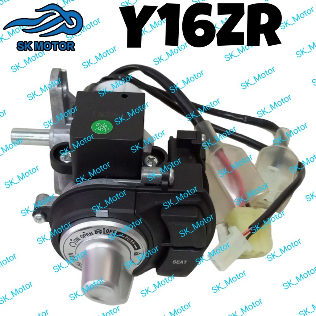 Yamaha Y16ZR Y16 Original Ignition Main Switch / Full Set Switch / Key ...
