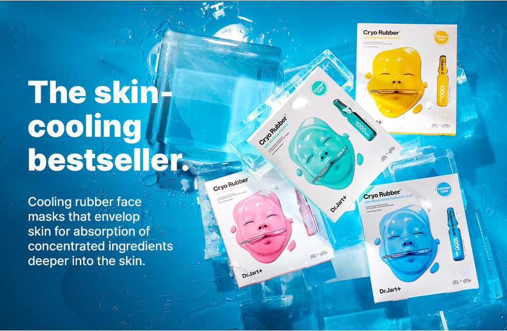 Dr Jart Cryo Rubber Firming Mask with Glycerin Ampoule Serum | Moisture ...