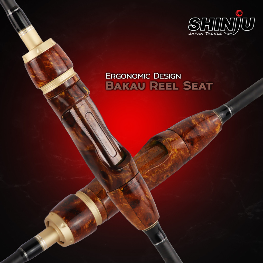 Shinju Kuro Lure Game Joran Pancing Spinning 5'6-7'0kaki FUJI Top Guide ...