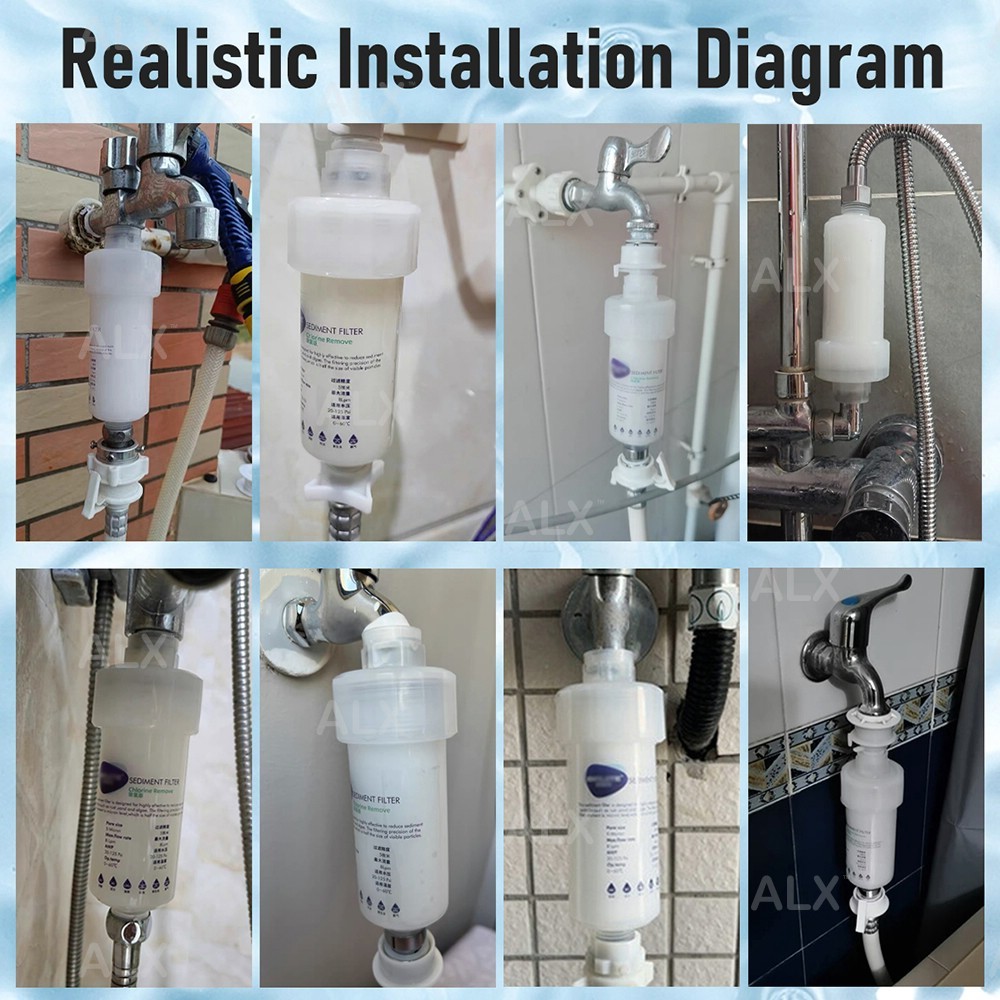 (Crazy Sales) Water Heater Filter Washing Machine Filter 5 Microns ...