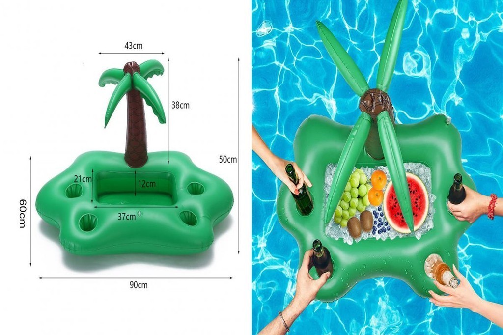 [JU] Beach Toy Reused Eco-friendly Free Your Hands Coconut Tree Shape ...