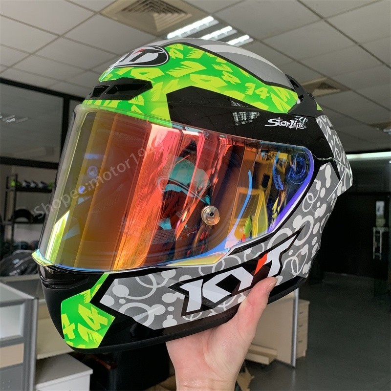 XM KYT TT Course Visor Lens KYT Visor Lens Revo Lens FIt for KYT TT ...