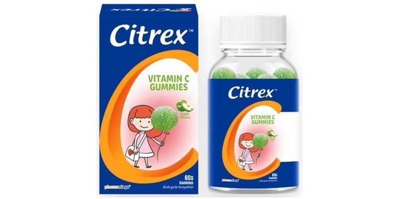 Citrex Vitamin C Gummies 60 Gummies (Apple / Mango) | Shopee Malaysia
