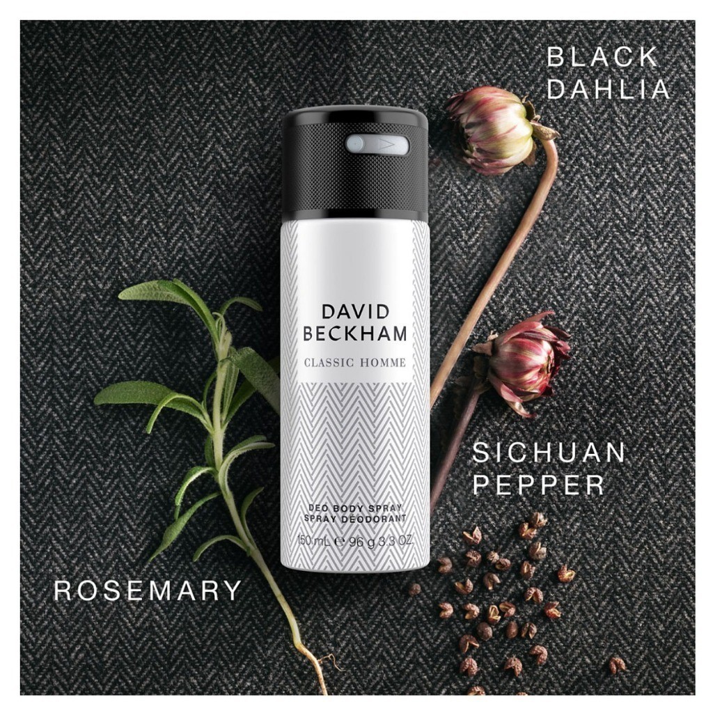 [FEB Exclusive] David Beckham Classic Homme EDT Gift Set (Woody Perfume ...