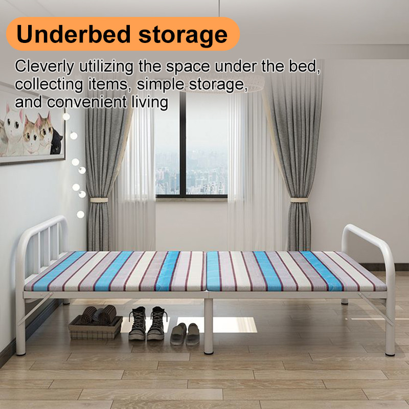 【𝟐-𝟑 𝐝𝐚𝐲𝐬 𝐝𝐞𝐥𝐢𝐯𝐞𝐫𝐲】Super Single Folding Frame Katil Lipat Bed Foldable ...