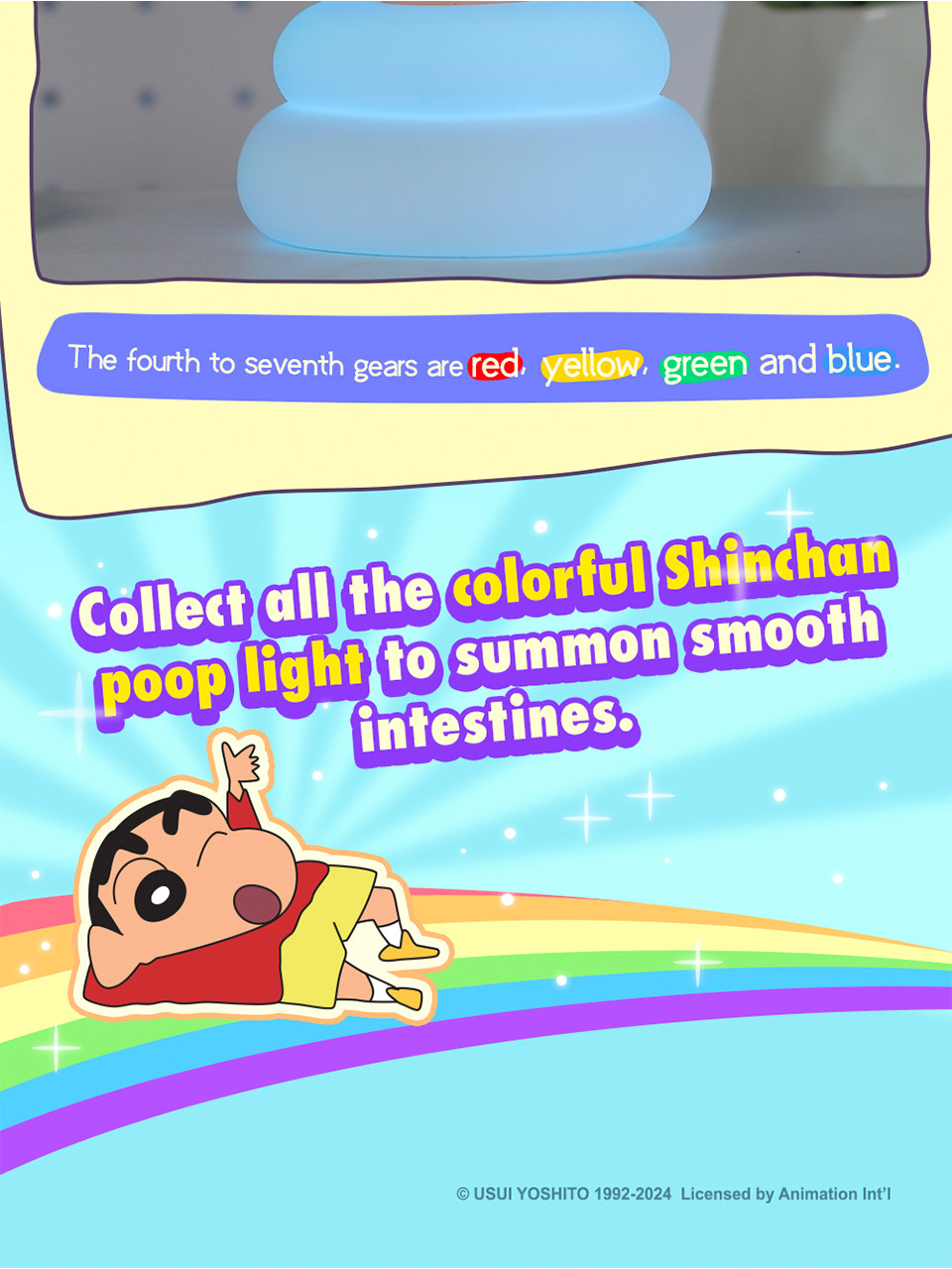 52TOYS Crayon Shinchan Poop Light Merch | Shopee Malaysia
