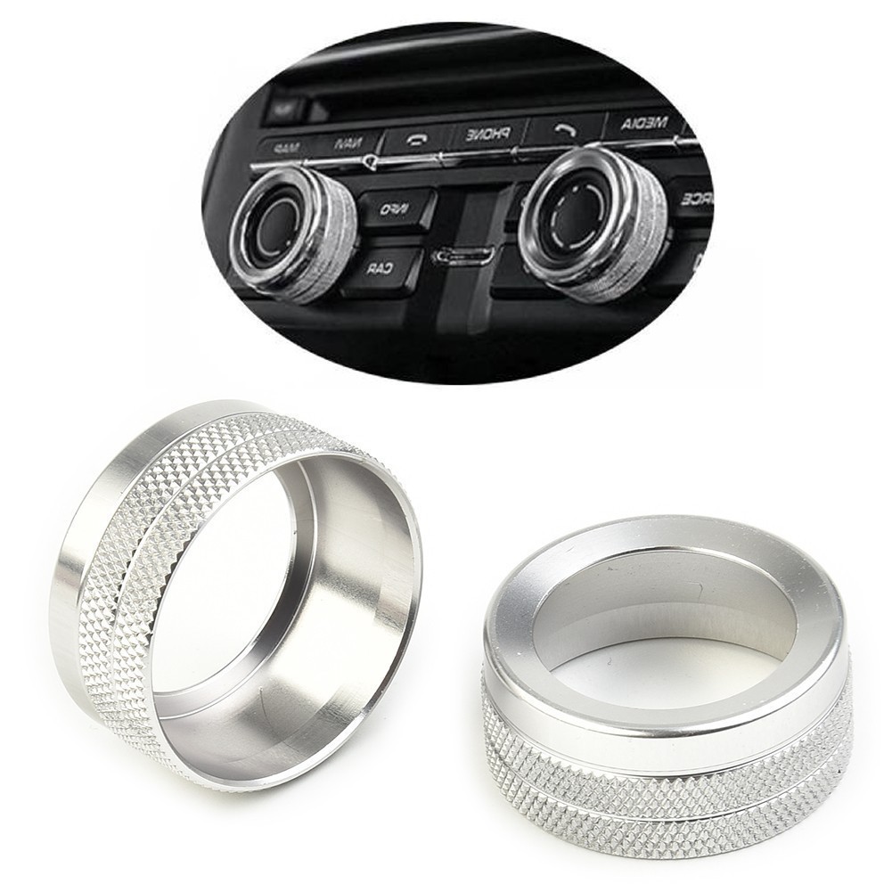 ⭐Nice Chrome Volume Radio For Porsche 911 Cayenne Macan 718 Aluminum ...