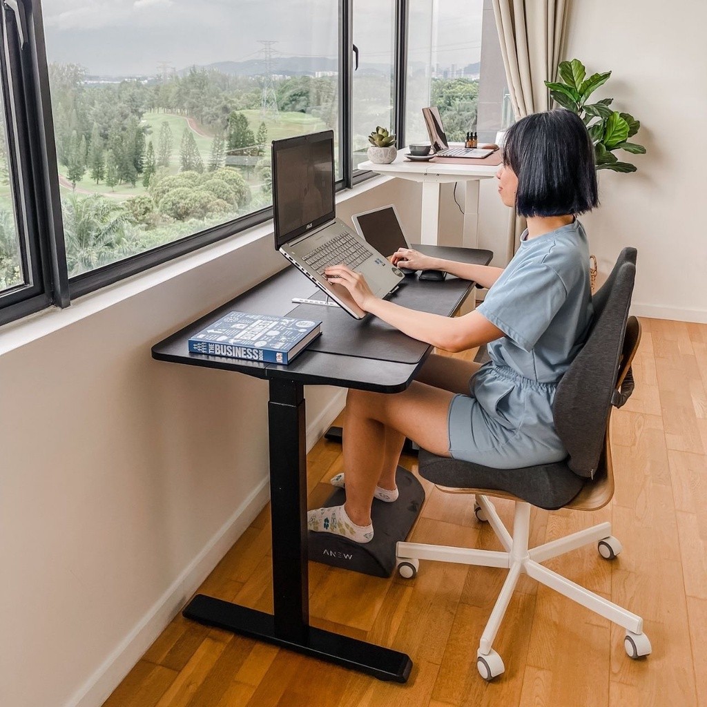 ANEW Premium Ergonomic Footrest Leg Under Desk Knee Support Cushion ...