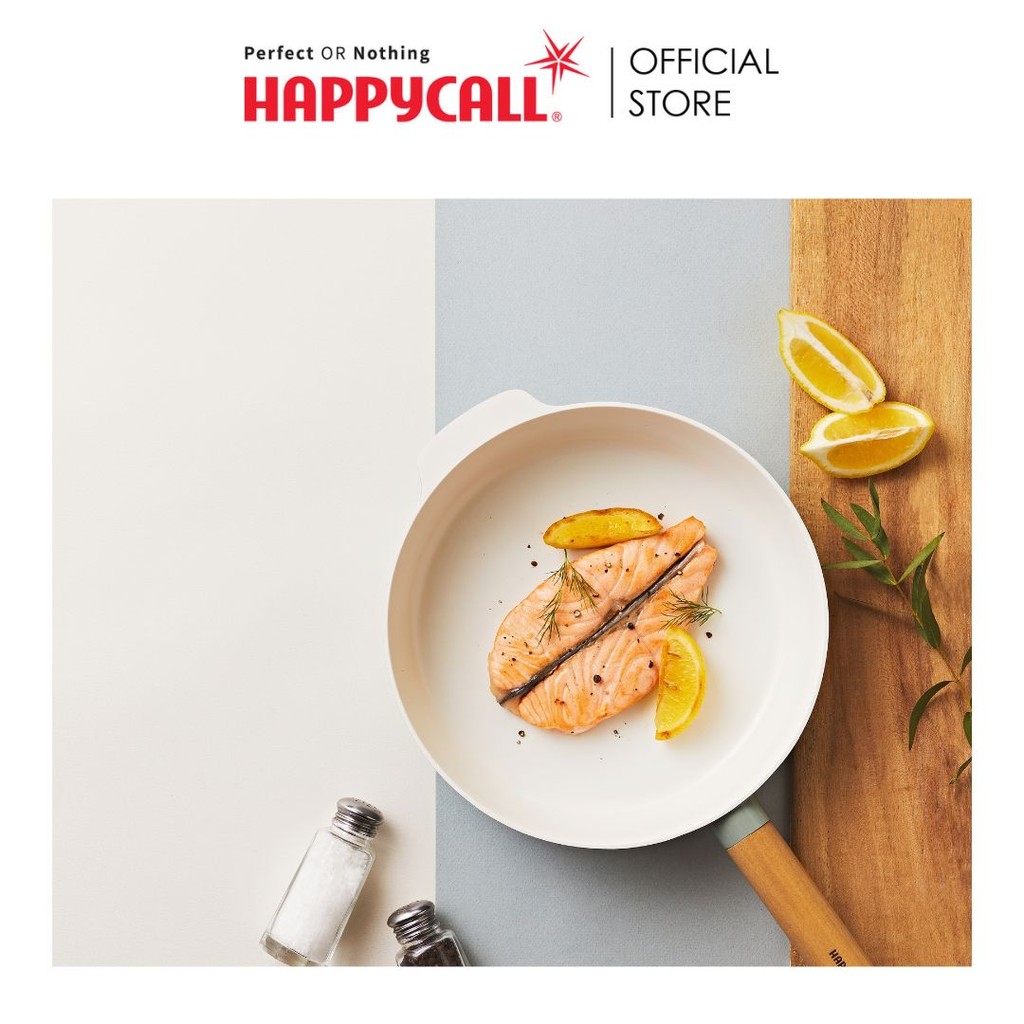 HAPPYCALL Zium IH Ceranix-Pro Fry Pan (24cm) 4001-0137 | Shopee Malaysia