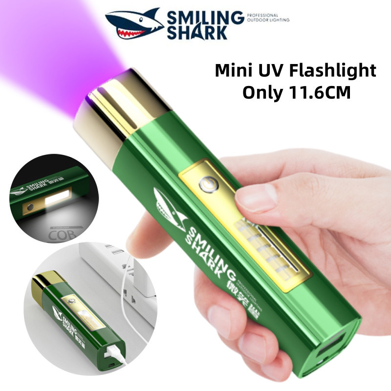 Smiling Shark 867A UV Light Mini Flashlight LED Nail lamp Waterproof ...