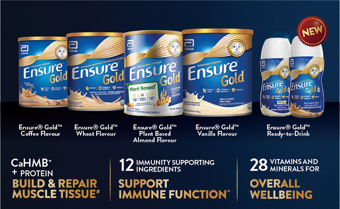 Ensure Gold Vanilla / Wheat / Coffee (850g) | Shopee Malaysia