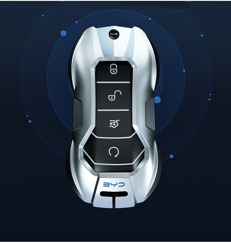 Aluminum Alloy Key Case Byd dolphin atto3 seal Car Key Case Seal Atto3 ...