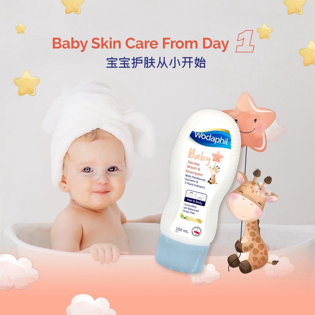 Alpro Pharmacy Exclusive - Wodaphil Baby Gentle Wash & Shampoo 250ml ...