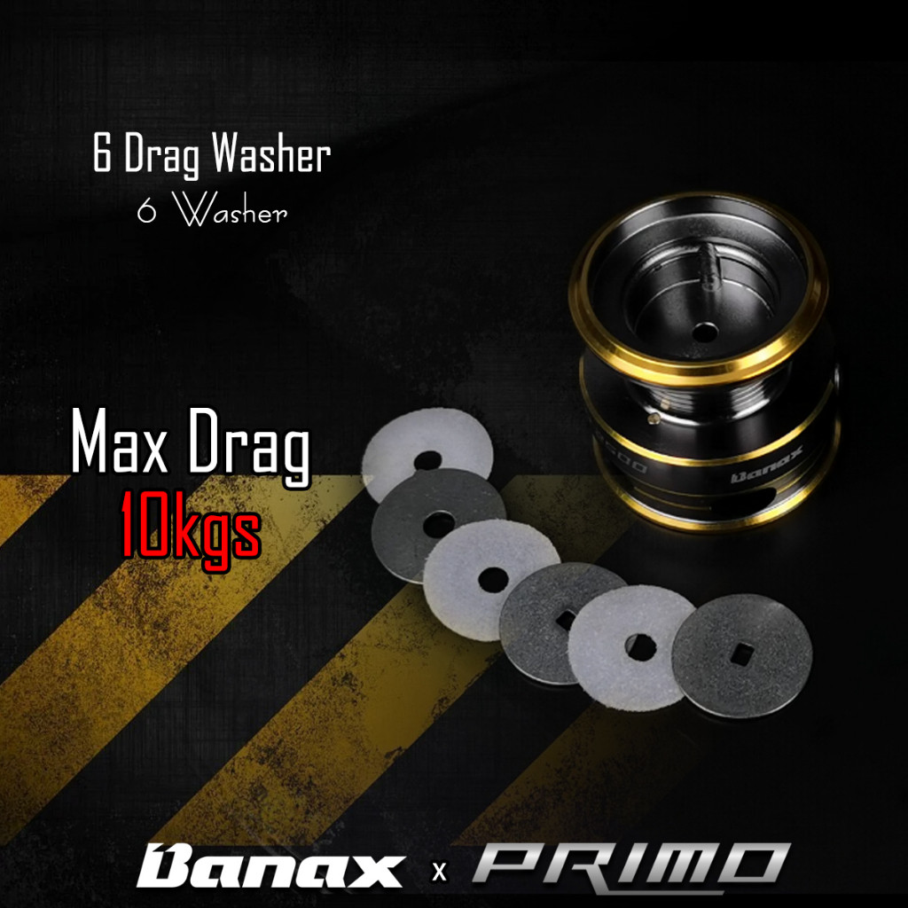 [10KG] Banax Primo Spinning Mesin Pancing Kekili Pancing Lasak & Ringan ...