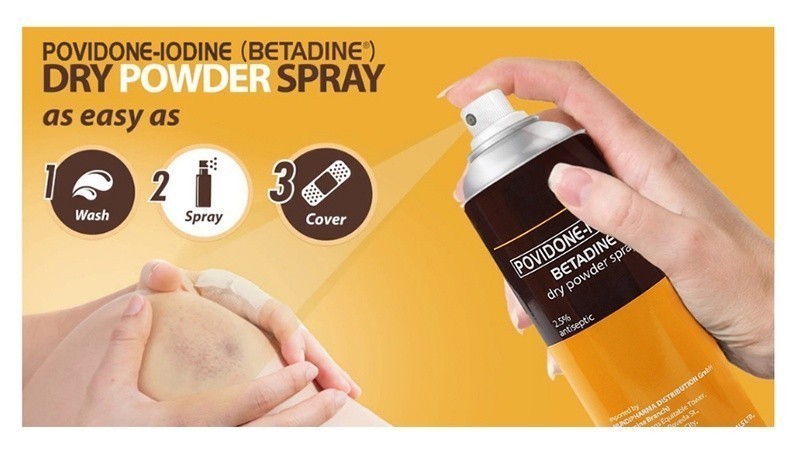 Betadine Dry Powder Spray 55g | Shopee Malaysia
