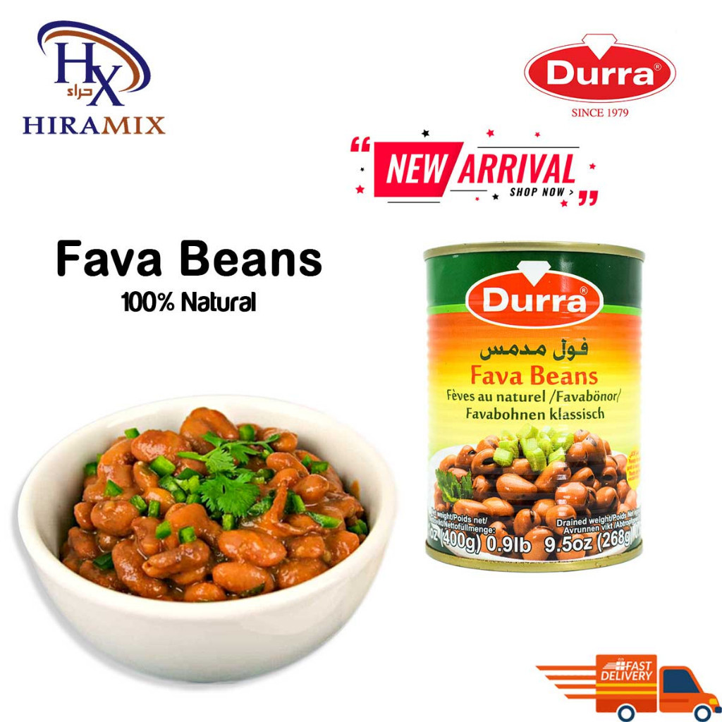 Durra Foul Medammes Broad Beans Fava Beans Green Beans / White Beans ...