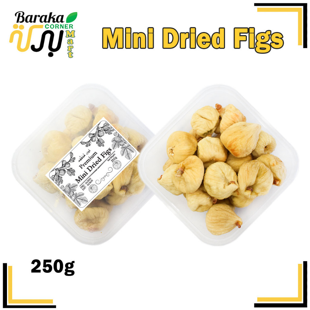 Buah Tin Kecil Turki | Mini Dried Figs | Lembut Dan Manis | Buah Teen ...