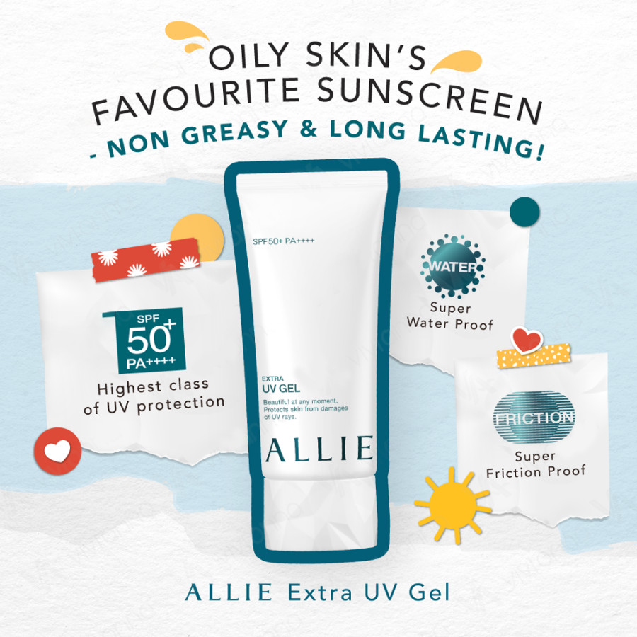 RAYASALE🔥Allie Sunscreen UV 60g/90g, Allie Gel Uv EX, Allie Extra UV ...