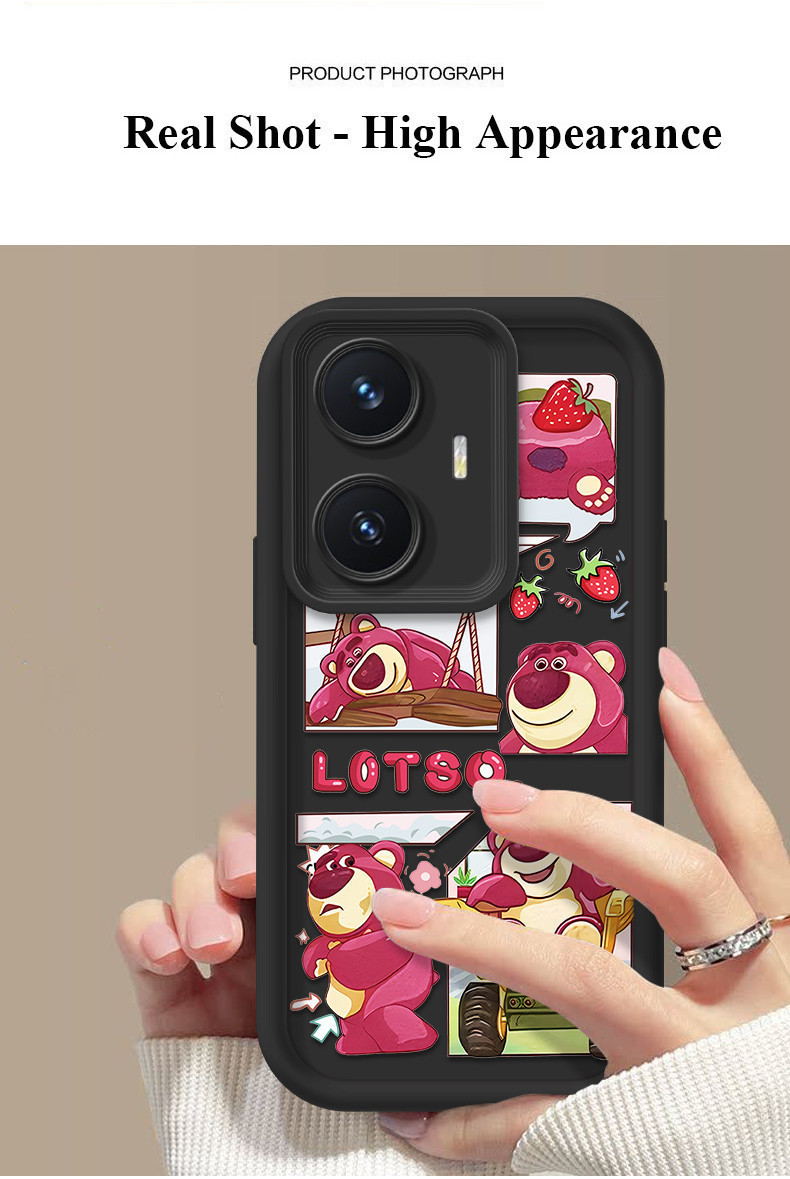 Casing Realme C55 Phone Casing Cool Cartoon Protective Lens Soft ...