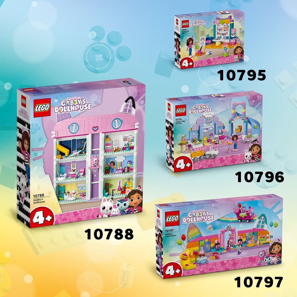 LEGO Gabby's Dollhouse 10797 Gabby's Party Room | Shopee Malaysia