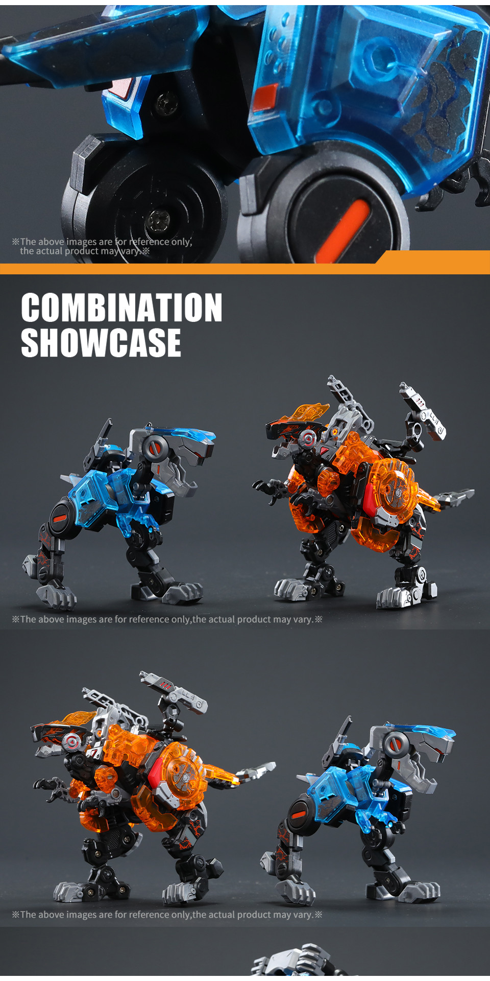 52TOYS BEASTBOX BB-49PR Pyromancer And BB-02CR Cryomancer Mecha ...