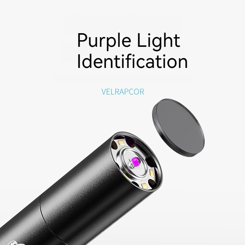 Smiling Shark SD0112 UV Light 365NM Purple Light Mini Small Portable ...
