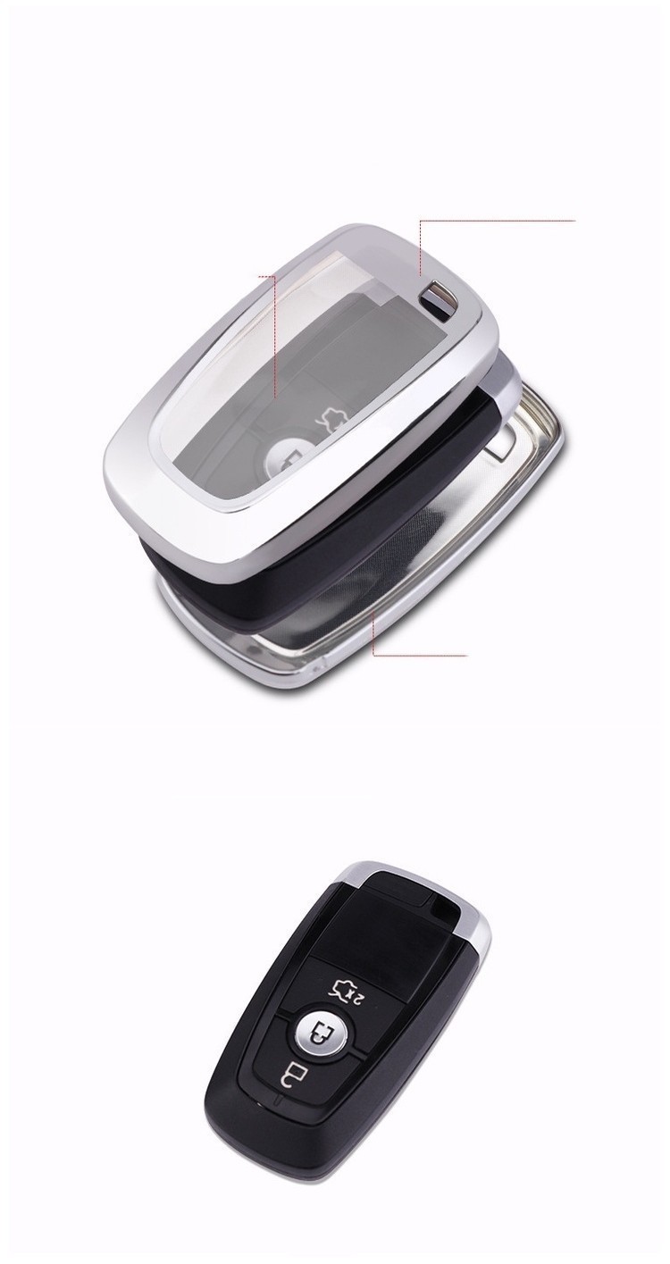 MOOGU Ford Ranger Raptor / Wildtrak / XLT / XL Keyless Remote Car Key ...