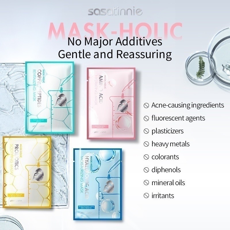 Sasatinnie Amino Acid Hydrating Mask 5pcs | Shopee Malaysia
