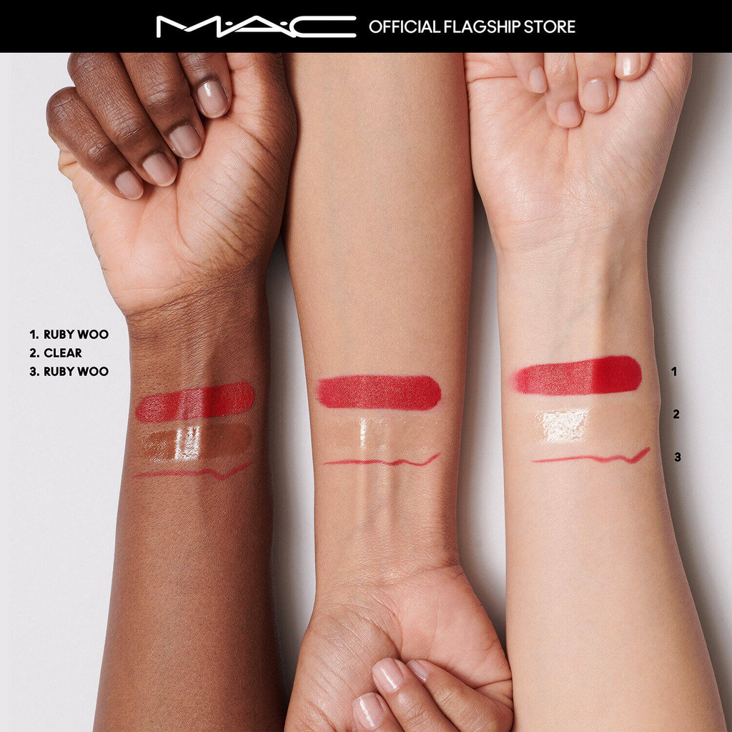 MAC Claim To Fame Lip Trio Ruby Woo Holiday Exclusive | Shopee Malaysia